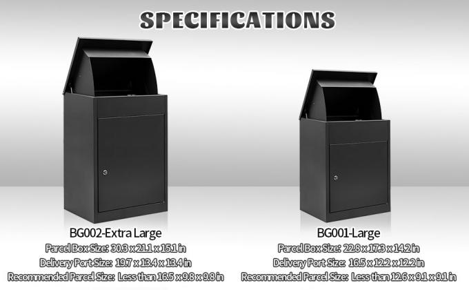 Lockable Anti-Theft Package Delivery Boxes for Modern Mailboxes in ...