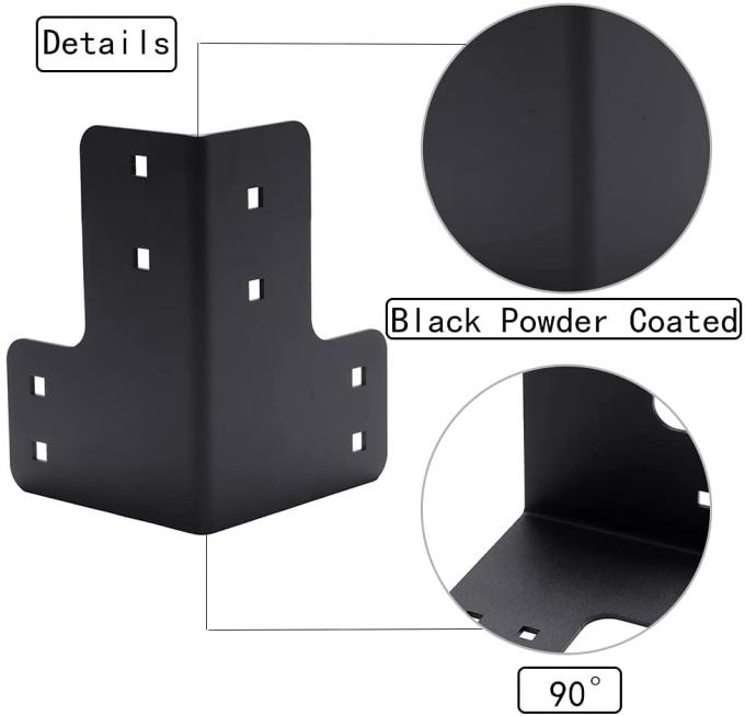 Joint Fastener For Desk Edge Box Wood Beam Silver Workbench Brackets ...