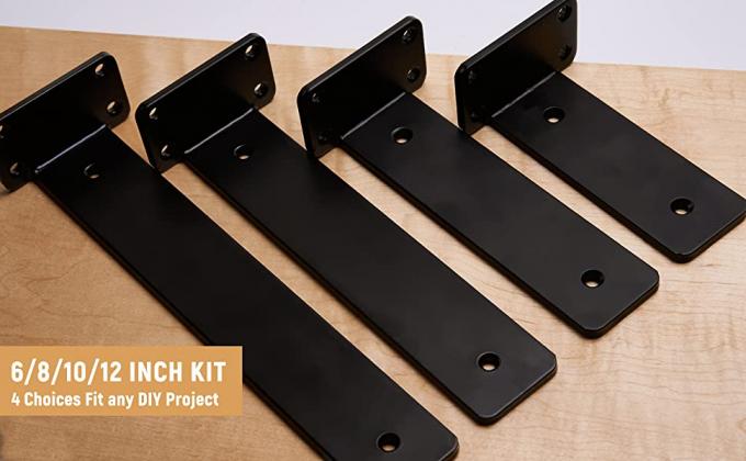 Functional Design Heavy Duty Floating Shelf Brackets with Powder ...