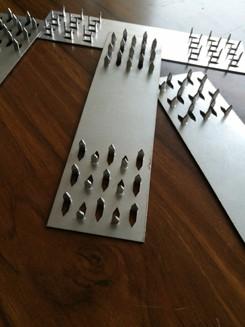 Standard Wood Connector Perforated Nail Plate for Wood Construction ...