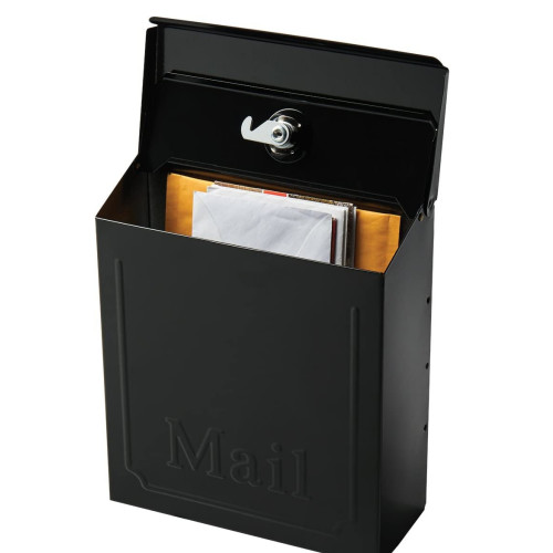 Galvanized Steel Wall Mount Post Box for Small Capacity Mailboxes ...