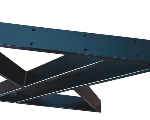 X-Shape Steel Industrial Table Base for Modern Iron Dining or Coffee ...