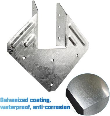 Construction Truss to Rafter Connector for Black Hurricane Tie Wood ...