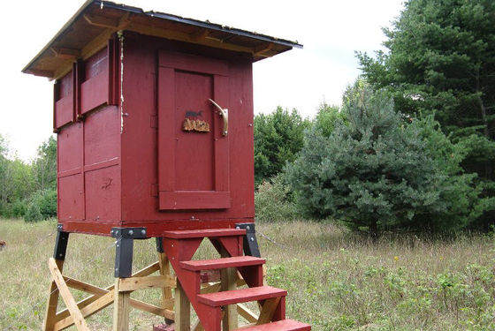 High Strength Steel Deer Blind Tower Stand Brackets 4X4 for Custom Tree ...