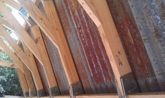2mm Thickness Custom Shed Kit with Peak Roof Fast Framer Universal ...