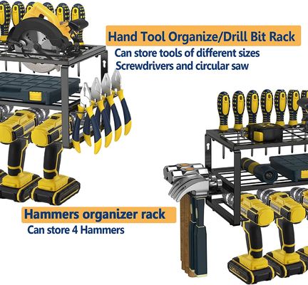 Wall Mount Electrician Tool Rack for Cordless Drill Classification Non ...