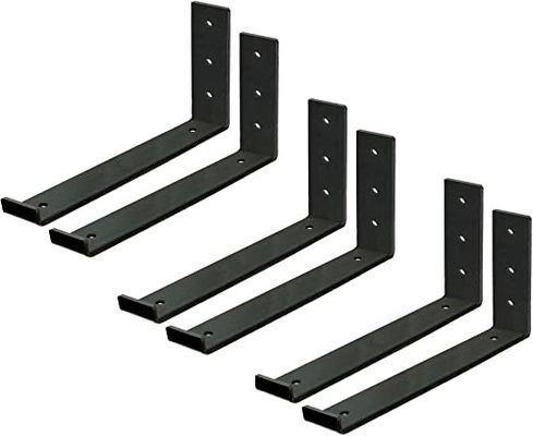 Standard Industrial Decor Iron J Hook Brackets Wall Angel Corner L ...