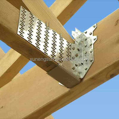Single-side Bracket Wood Connector Angle Joist Hanger Steel Roof Truss ...