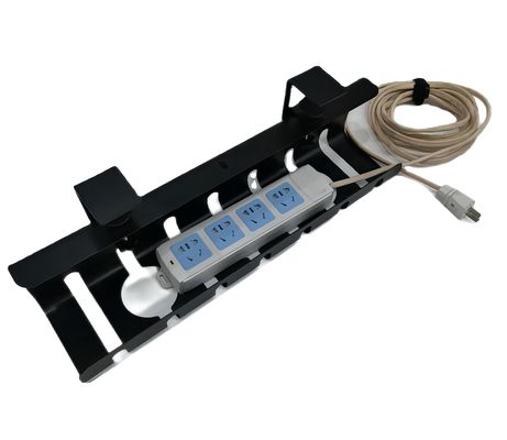 Upgrade Your Workspace with No Drill Standing Desk Wire Management Tray ...