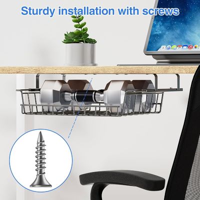 Create a Clutter-Free Workspace with Under Desk Slideable Drawer Metal ...
