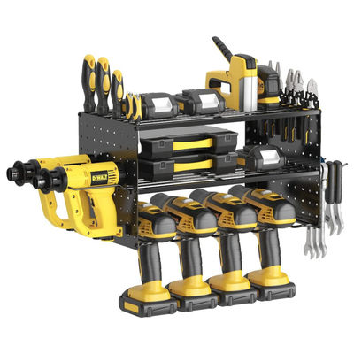 Organize Your Workshop with Heavy Duty Pegboard Power Tool Rack and ...